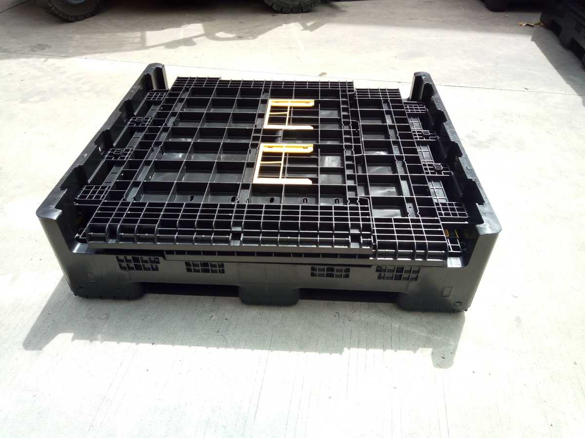 collapsible plastic pallet box fast supplier, plastic bulk bins ...
